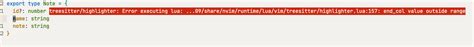 Error Executing Lua Callback Sr Share Nvim Runtime Lua Vim