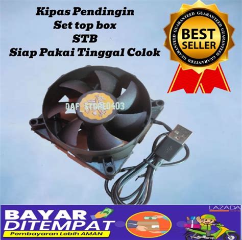 Kipas Fun Pendingin Set Top Box Stb Siap Pakai Tinggal Colok Di Lubang
