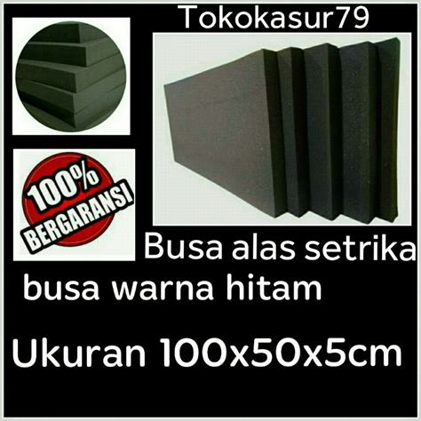 Jual Busa Setrika Ukuran 100x60x5cm Alas Setrika Tatakan Setrika Matras Oac Kasur Busa