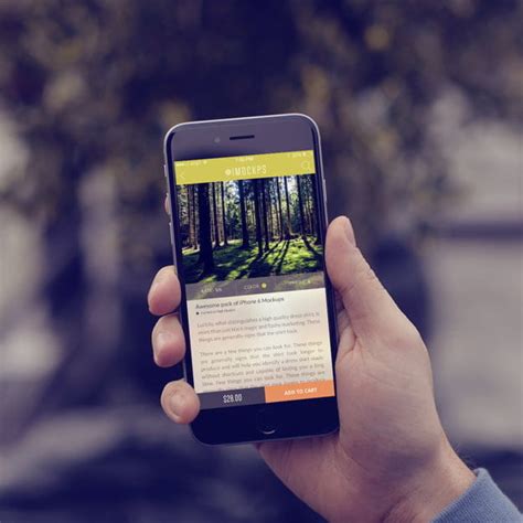 휴대 전화 화면 디자인을 모의 Psd Uidownload