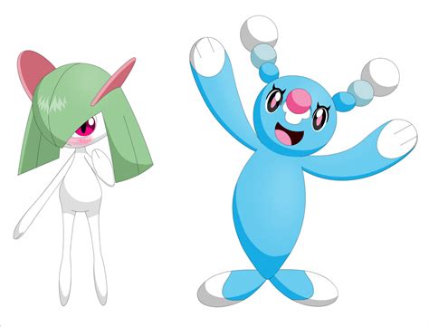Pokemon Kirlia And Brionne Bichi By Estelarbunny On Deviantart