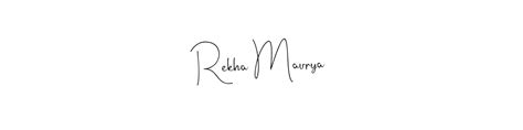72 Rekha Maurya Name Signature Style Ideas Unique Electronic Sign