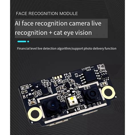 Face Recognition Module Smart Access Accessories Ai 3d Binocular Camera Live Body Detection