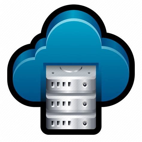 Cloud Disk Server Storage System Icon Download On Iconfinder
