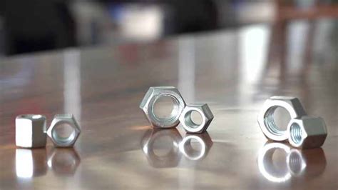 Din934 Hex Nut Yellow Zinc Fine Thread Nut M12 1 25 Hex Head Nut