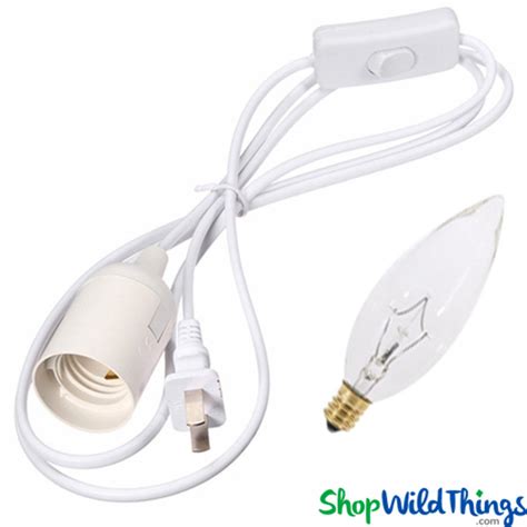 12 Ft Light Kit Socket Cord With Switch