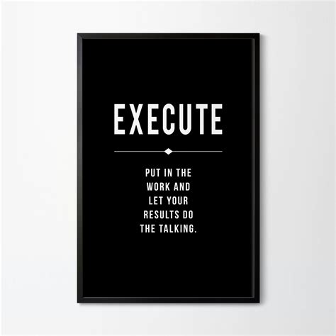 Execute Definition Printable Artwork Divine Digital Prints