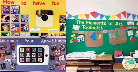 12 Engaging Art Room Bulletin Board Ideas Winter Kindergarten Art