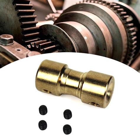 4 6mm Brass Motor Copper Shaft Coupling Coupler Co Vicedeal