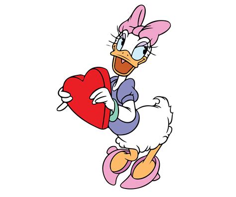 Disney Daisy Duck Valentines Day Design Dtf Dallas