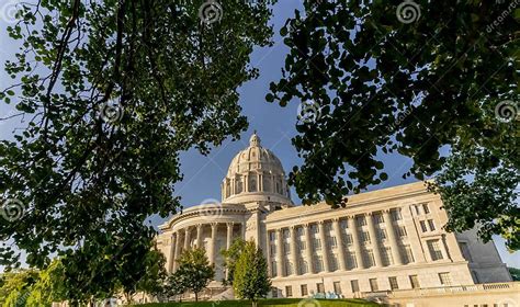 Missouri State Capitol Historic 1917 Landmark With Iconic Dome In