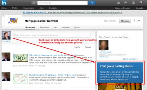 Mortgage News Digest Linkedin Vulnerability Group Posting Can Lead