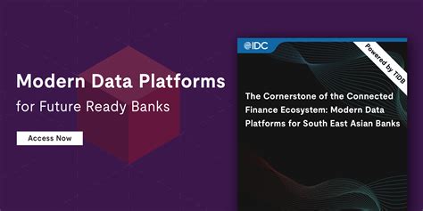 Idc Infobrief Modern Data Platforms For Southeast Asian Banks