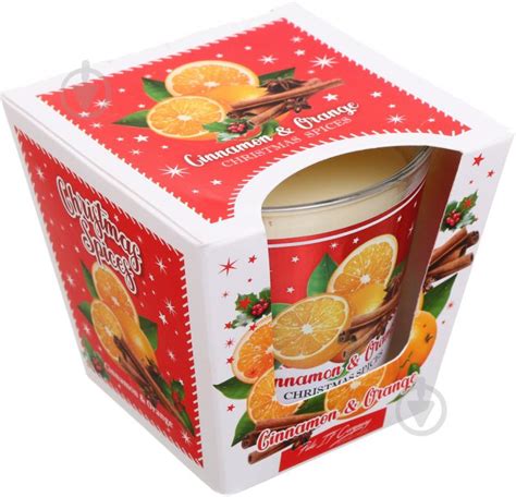 ᐉ Свічка ароматична Pako If в склі Tindra Апельсин Кориця • Краща ціна в Києві Україні • Купити