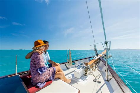 Lady Enid Barefoot Luxury Day Sailing Iconic Whitsunday Adventures