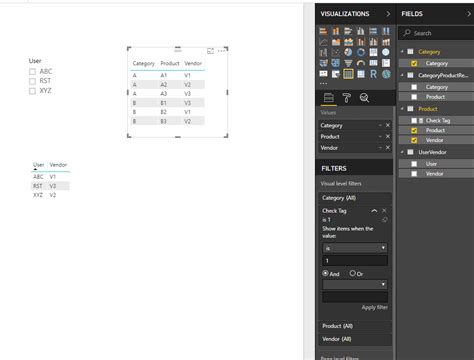 Filter A Column Without Creating Join In Power Bi Microsoft
