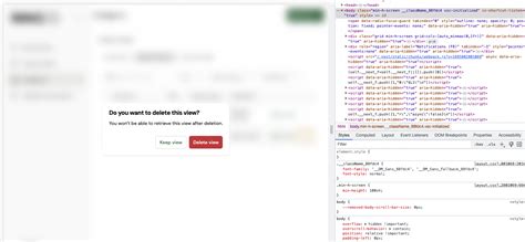 Alert Dialog Issue With Non Interactive Page After Closing · Issue