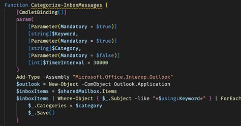 Powershells Interaction With Outlookpart 1