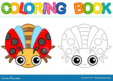 Ladybug Bug Insect Pixel Art Game Cartoon Icon Vector Illustration 197594886