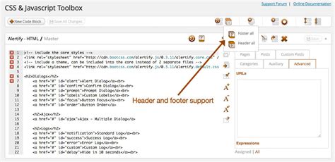 Screenshots Css And Javascript Toolbox
