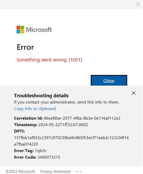 Error Message When Authenticating In Teams Microsoft Qanda