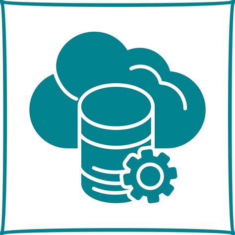 Cloud Data Vector Icon 20704284 Vector Art At Vecteezy