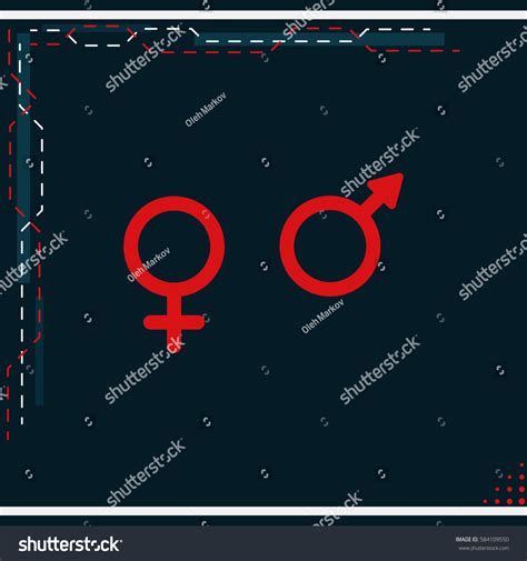 Sex Symbols Vector De Stock Libre De Regalías 584109550 Shutterstock