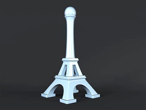 Eiffel Sex Toy Tower 2 3d Model