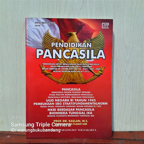 Jual Buku Pendidikan Pancasila Profdrhkaelan Shopee Indonesia