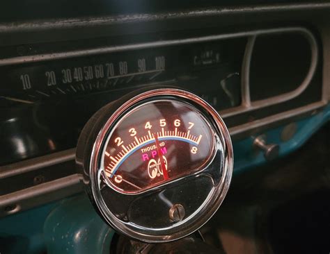 Mooneyes 8k Tachometer Hot Rod Custom Tach Vtg Style Gasser Nhra Old