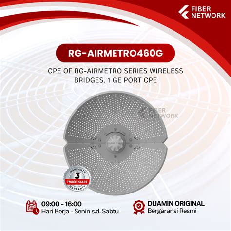 Jual Ruijie Reyee Rg Airmetro460g 1 Ge Port Cpe Shopee Indonesia