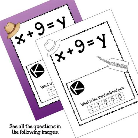 Functions Scavenger Hunt Math Game The Colorado Classroom