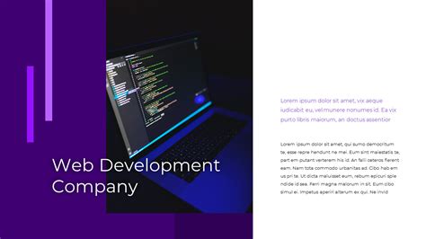 Free Design Template Web Developerpptslides