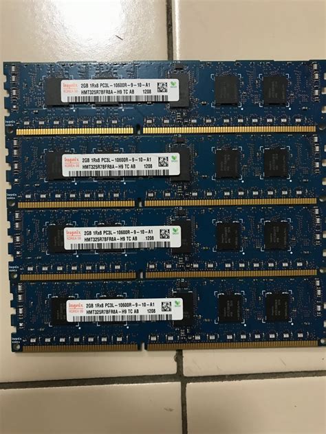 Ecc Ddr3 Ram Computers And Tech Parts And Accessories Other Accessories On Carousell