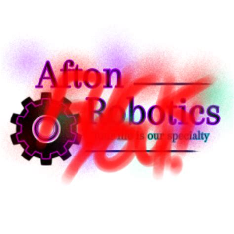 Afton Robotics Logo Graffitied Over By Skywarpalex On Deviantart