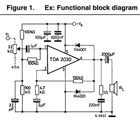 TDA2030 Datasheet PDF ST Microelectronics 14 W Hi Fi Audio Amplifier