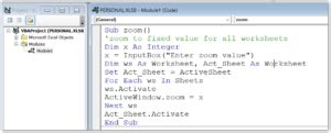 Personal Macro Workbook VBA Create And Use Excel Unlocked