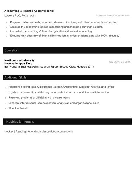 Accounts Assistant Cv Example And Writing Guide For 2024