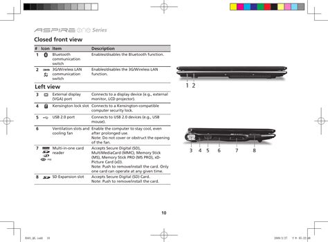 Acer Aspire One Zg Users Manual