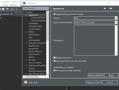 How Can I Change Eclipse Theme Stack Overflow