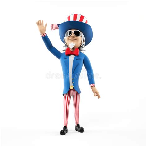 Uncle Sam Character Stock Illustration Illustration Of Pointing 25524670