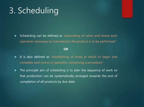 Production Planning Routing Scheduling Activating Monitoring Pptx