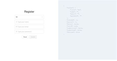 Xstate Formik Codesandbox