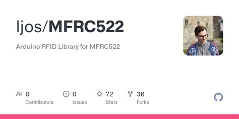 Github Ljos Mfrc Arduino Rfid Library For Mfrc