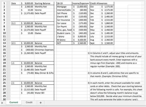 Debt Tracker Excel Template Debt Payoff Planner Debt Etsy Debt Payoff Financial