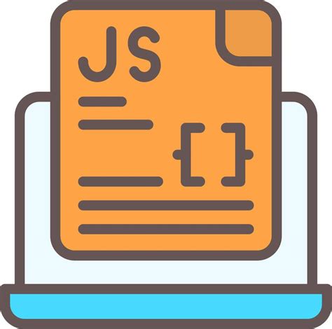 Javascript File Outline Element Style 57747822 Vector Art At Vecteezy
