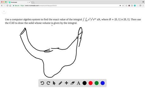 use a computer algebra system to find the exact value of the integral ∫
