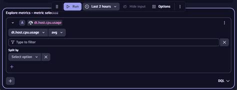 Explore Data — Dynatrace Docs