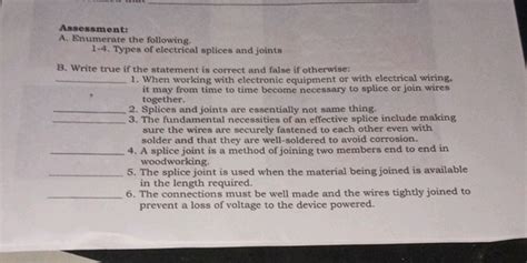 Assessment A Enumerate The Following 1 4 Studyx Assessment A Enumerate The Following 1 4 Studyx