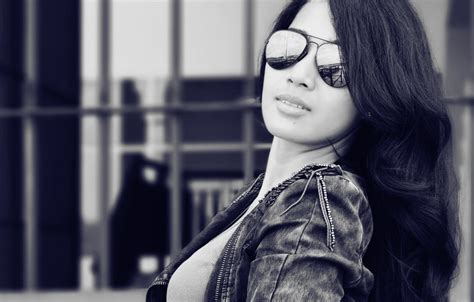 Wallpaper Sexy Brunette Glasses For Mobile And Desktop Section стиль